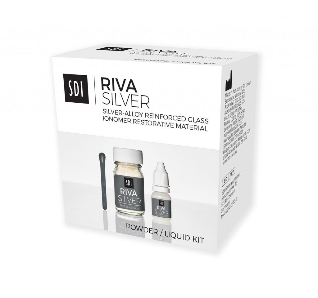 Riva Silver P/L | Silver Reinforced Glass Ionomer Cement | SDI